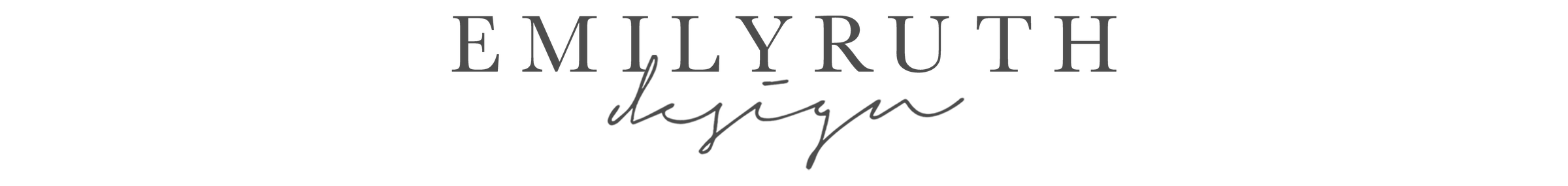 EVERGREEN | emily ruth design